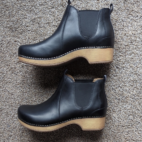 Dansko | Shoes | Dansko Becka Black Oiled Leather Pull Up Boot | Poshmark